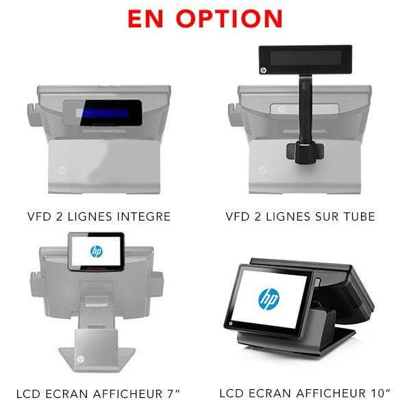 Terminal point de vente tactile HP RP7800 ALL Neuf
