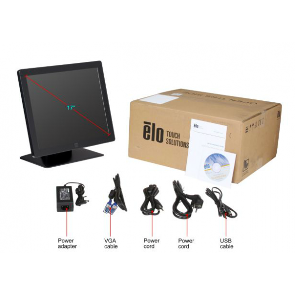 Elotouch 1717L - Écran tactile, Accutouch, Neuf